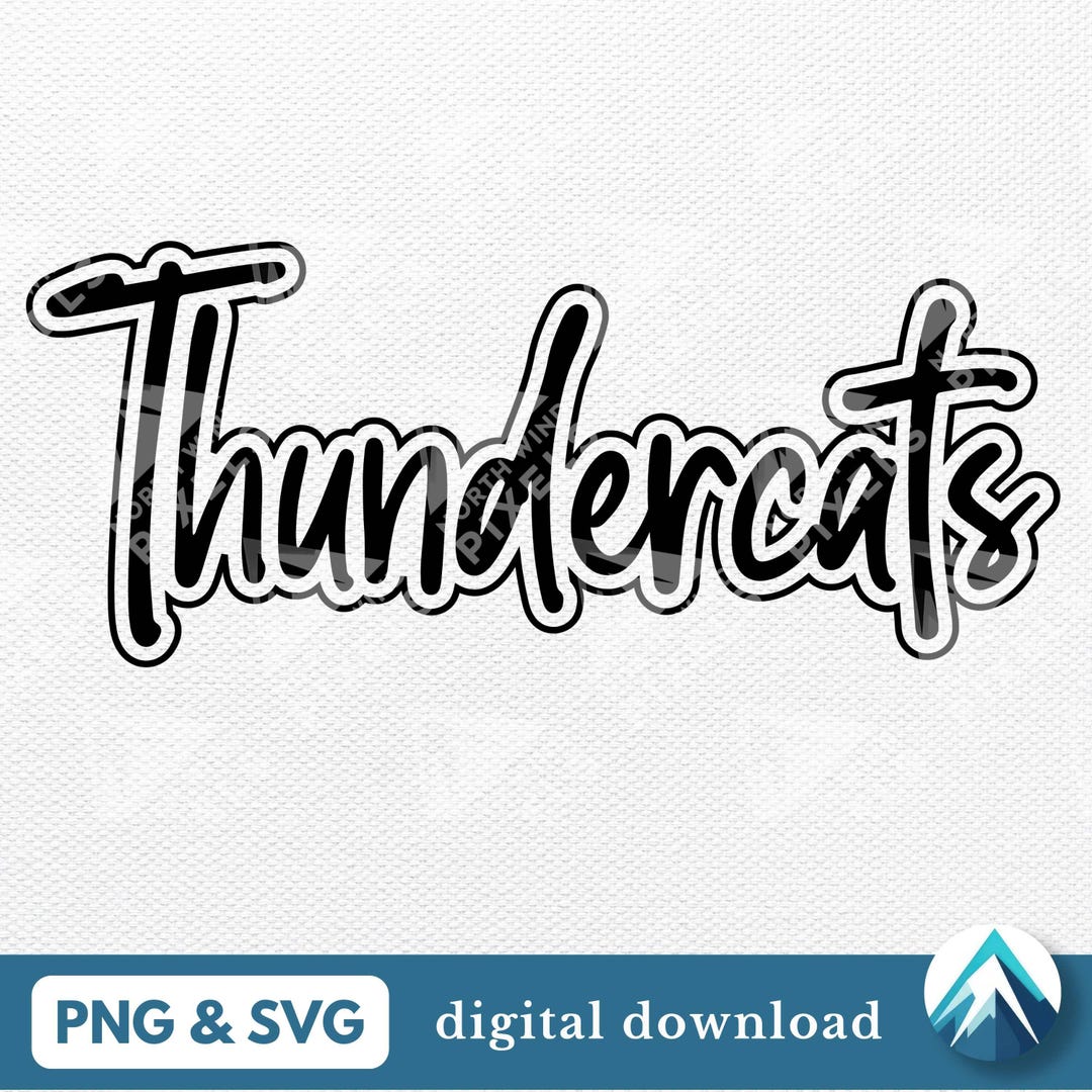 Thundercats Digital Download, PNG and SVG Files, Transparent Background ...