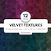 100 Velvet Texture Digital Papers, Commercial Use Instant Download ...