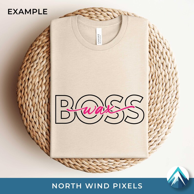 Wax Boss Digital Download, Svg Png Dxf Eps Files, Transparent With ...