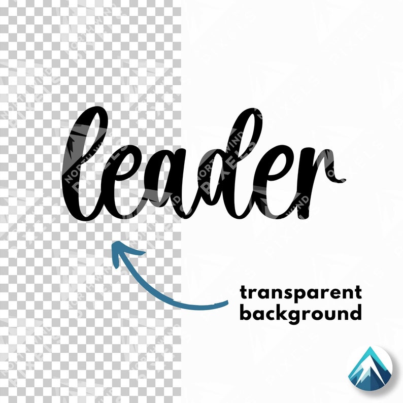 Leader Digital Download, PNG and SVG File, Transparent Background ...
