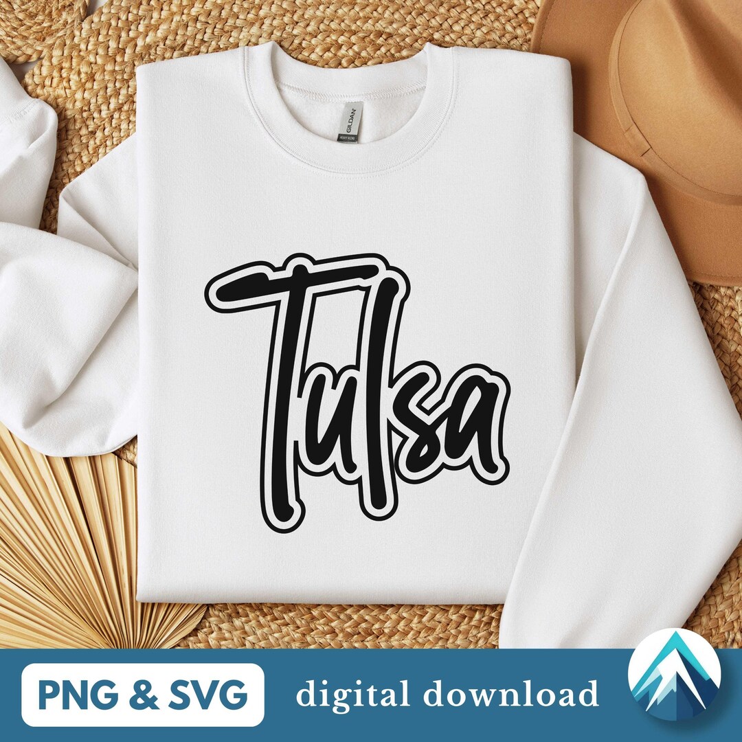 Tulsa Digital Download, PNG and SVG Files, Transparent Background ...