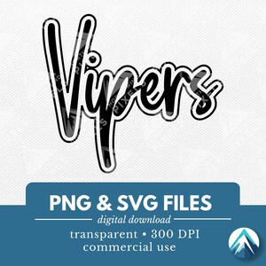 Vipers Digital Download, PNG and SVG Files, Digital Download ...