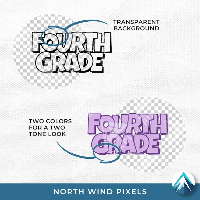 Fourth Grade Digital Download, Svg Png Dxf Eps, Transparent, Cartoon ...