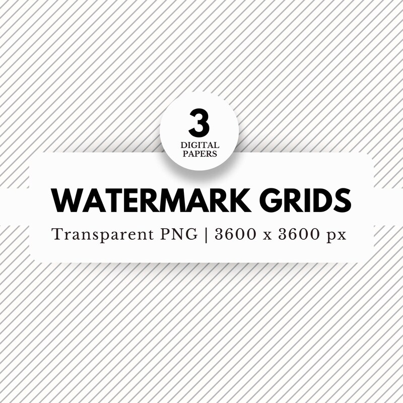 Watermark Grid - Etsy