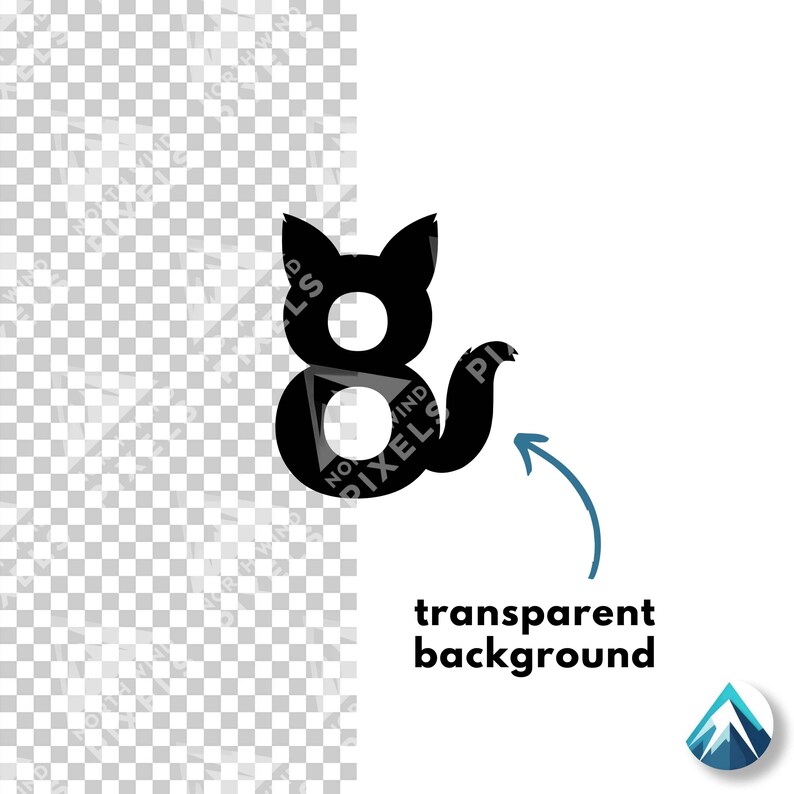 8 Fox Birthday Number, PNG and SVG Files, Digital Download, Little Fox ...