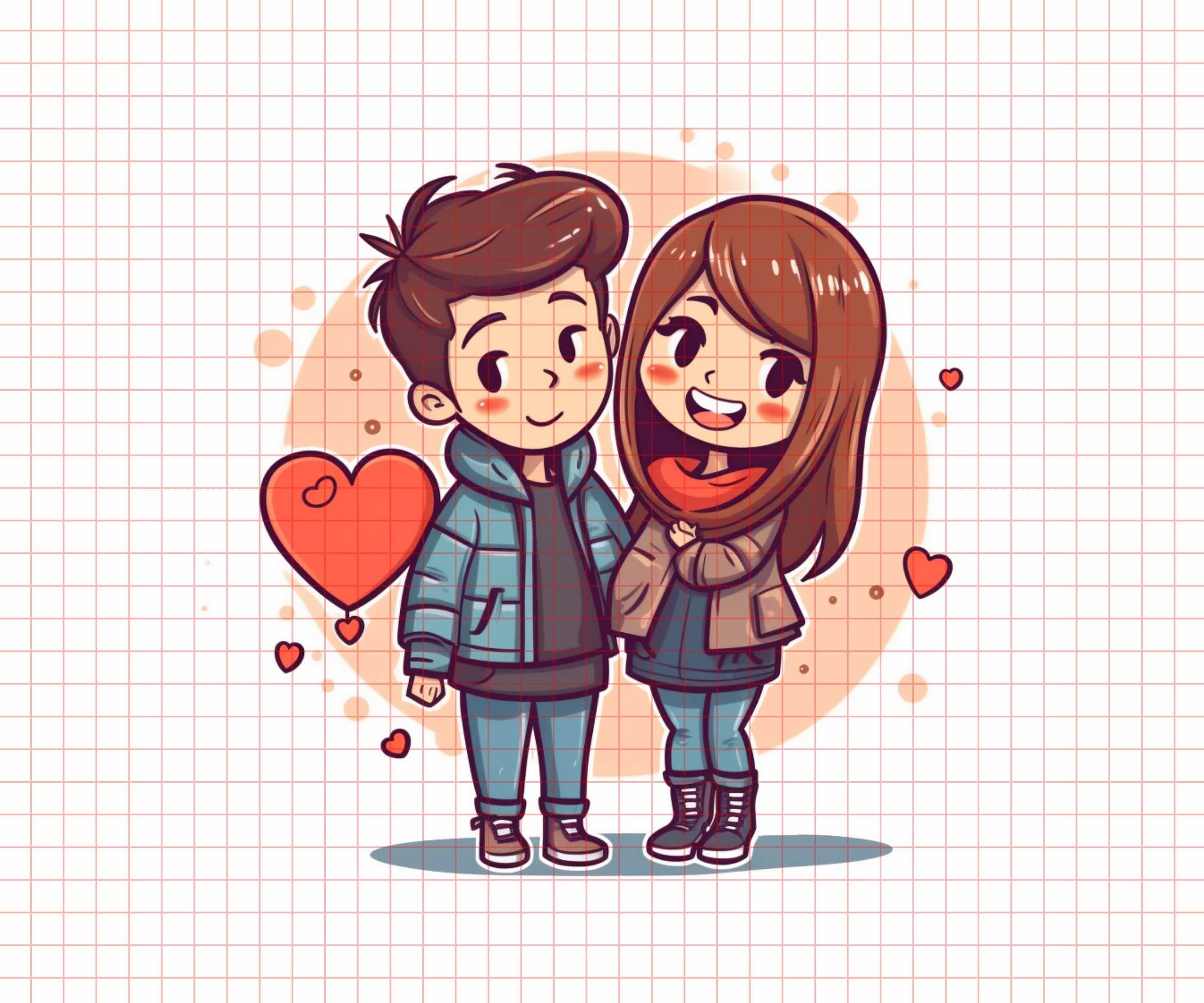 3 Red Watermark Grids With Transparent Backgrounds, PNG Files, Instant ...