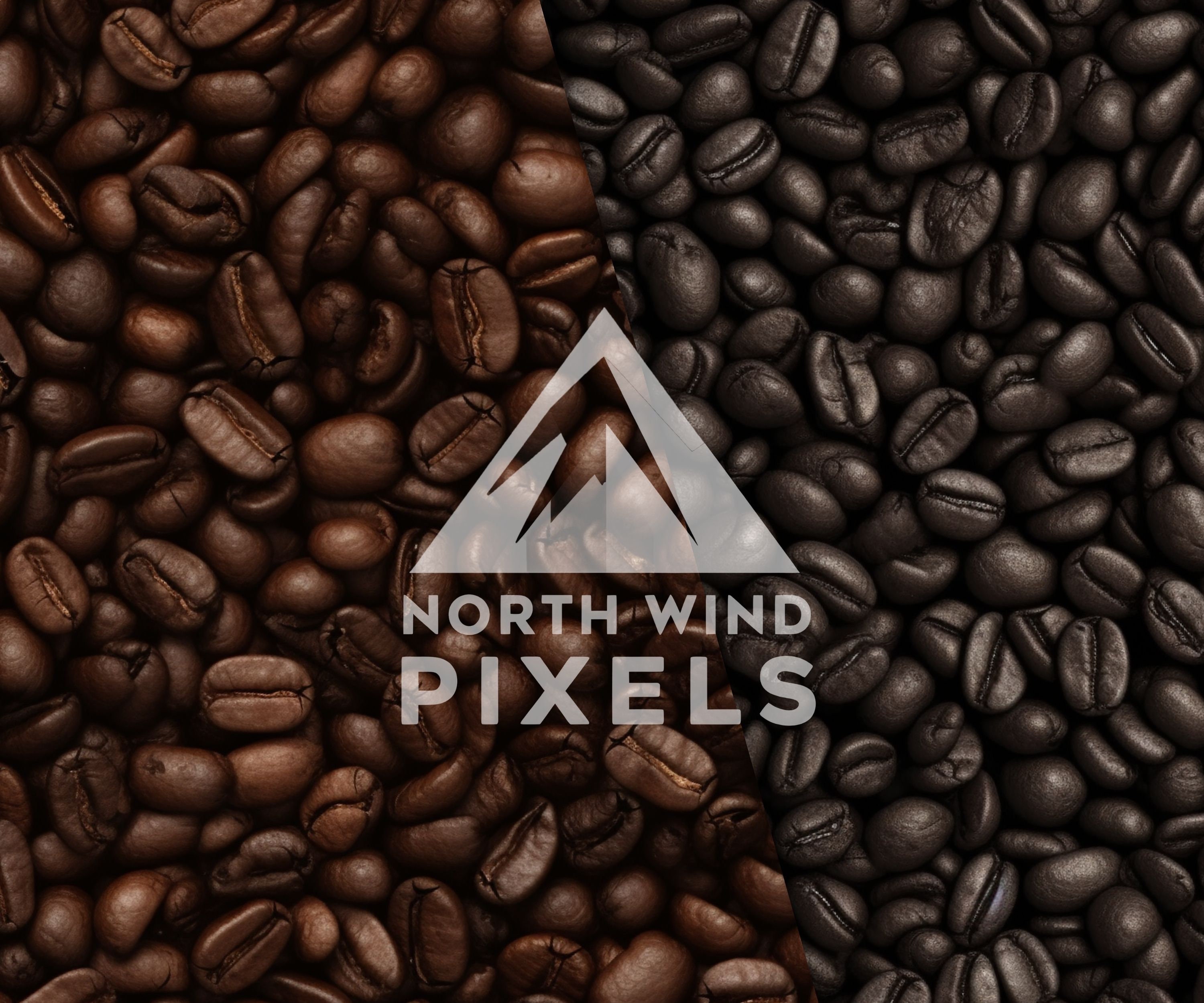 12 Coffee Beans Digital Papers, Seamless Pattern, 12x12, JPG Files ...