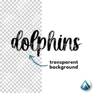 Dolphins Digital Download, PNG and SVG Files, Clipart With Transparent ...