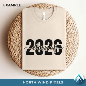 Class of 2026 Digital Download, Svg Png Dxf Eps Files, Transparent With ...