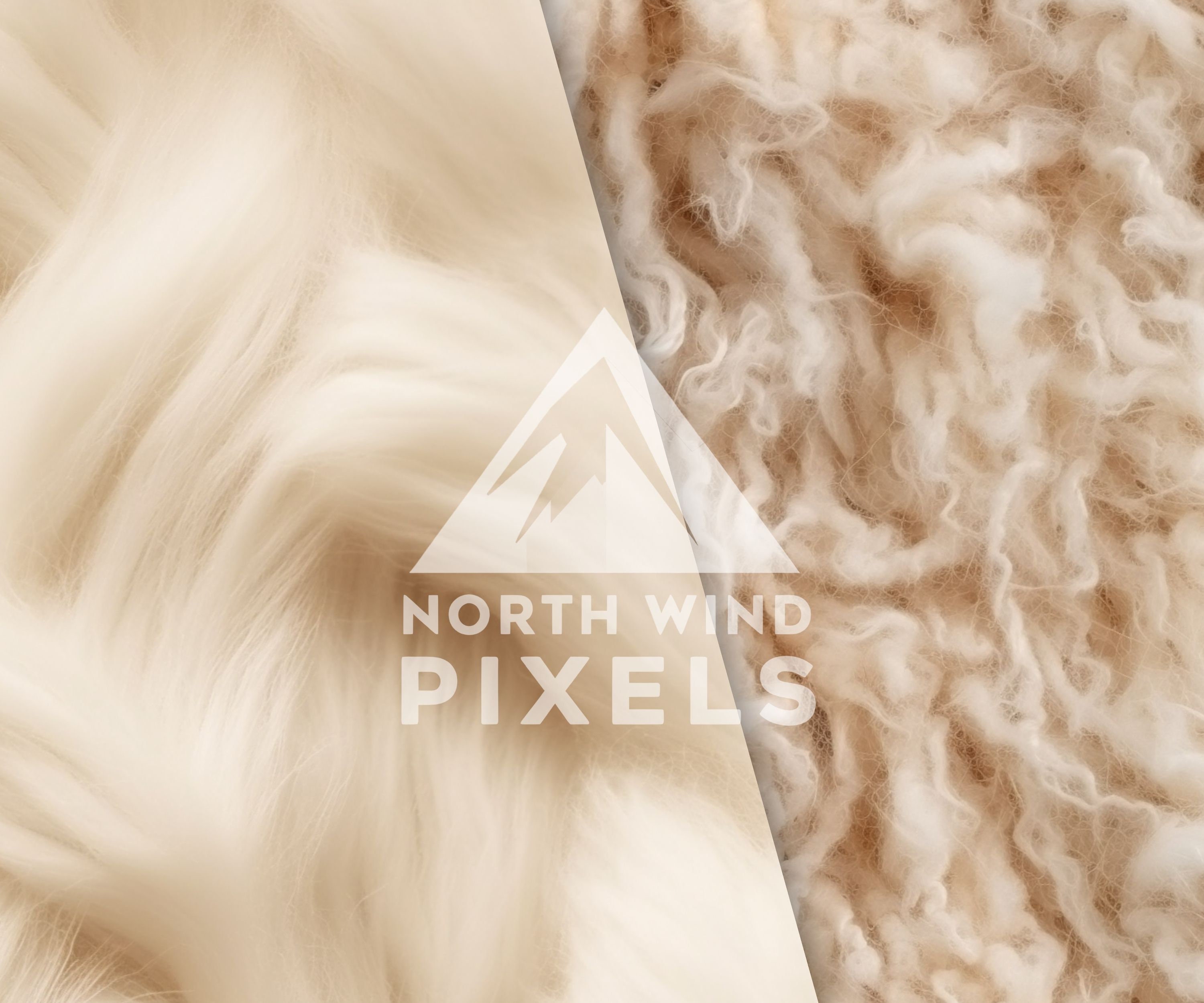 12 Sheep Wool Digital Papers, Seamless Textures, 12x12, JPG Download ...