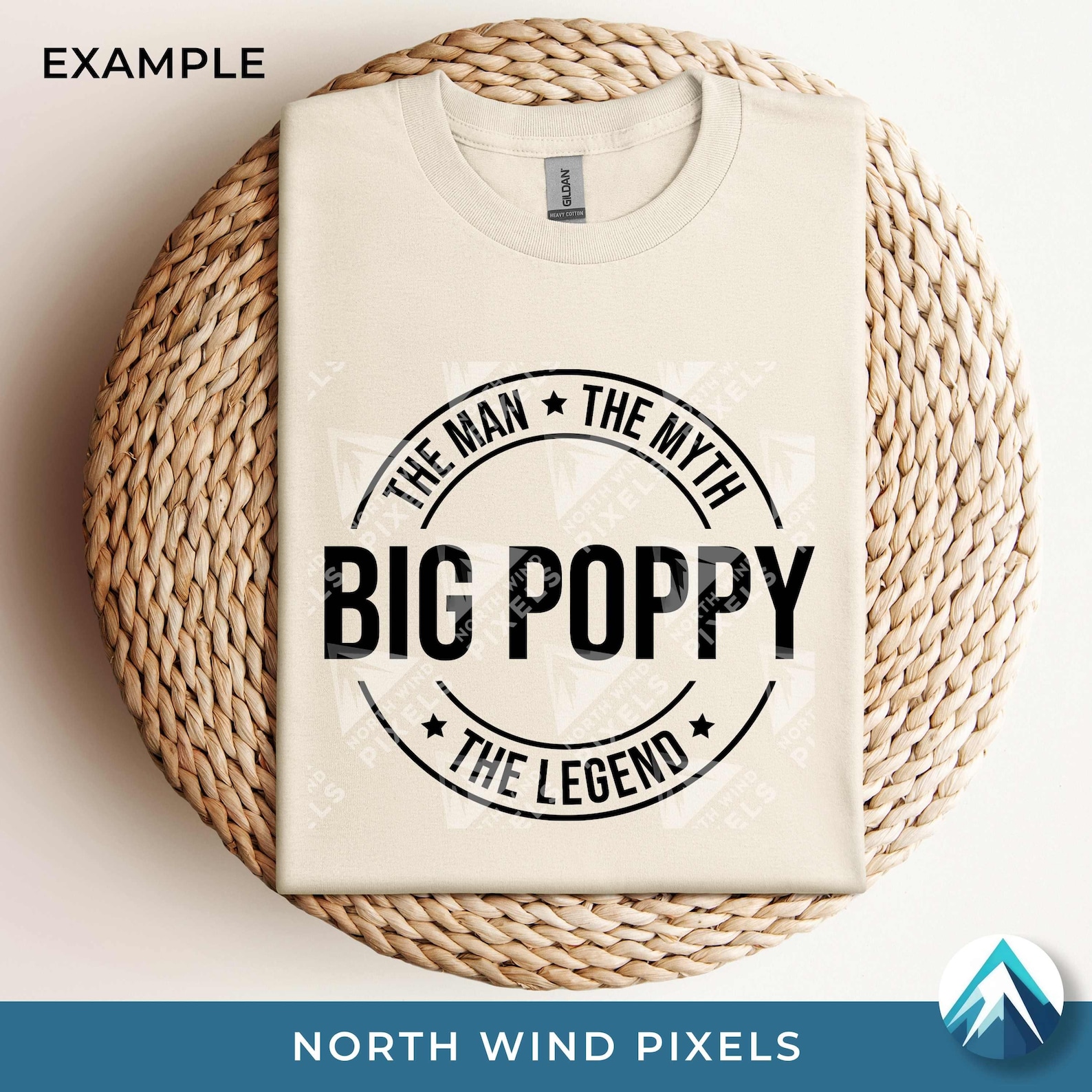 Big Poppy the Man the Myth the Legend Digital Download, Svg Png Dxf Eps ...