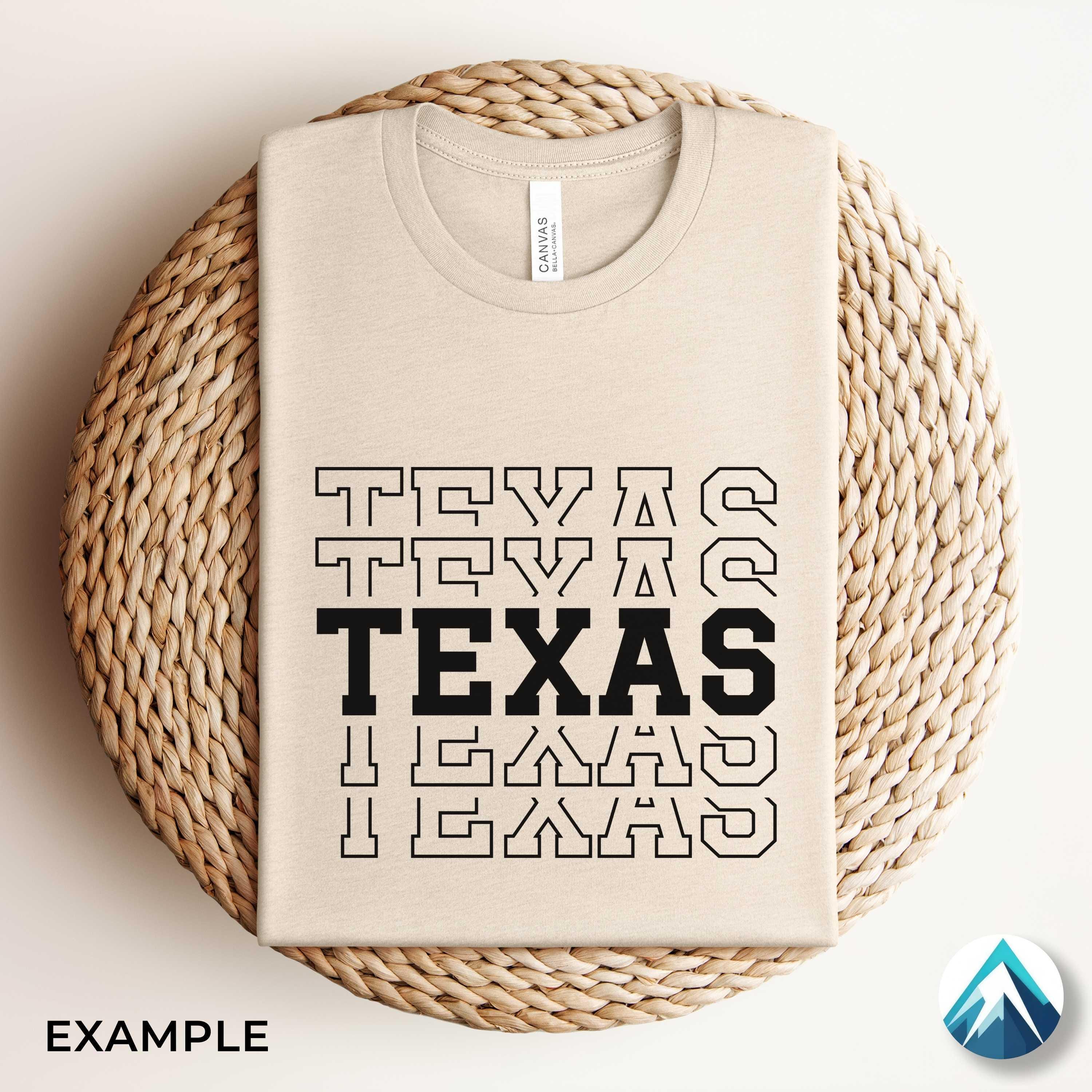 Texas Digital Download, PNG and SVG Files, Transparent Background ...