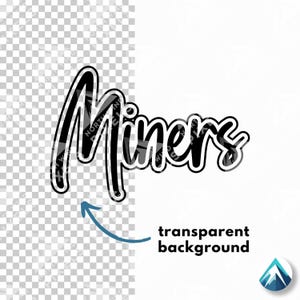 Miners Digital Download, PNG and SVG Files, Clipart With Transparent ...