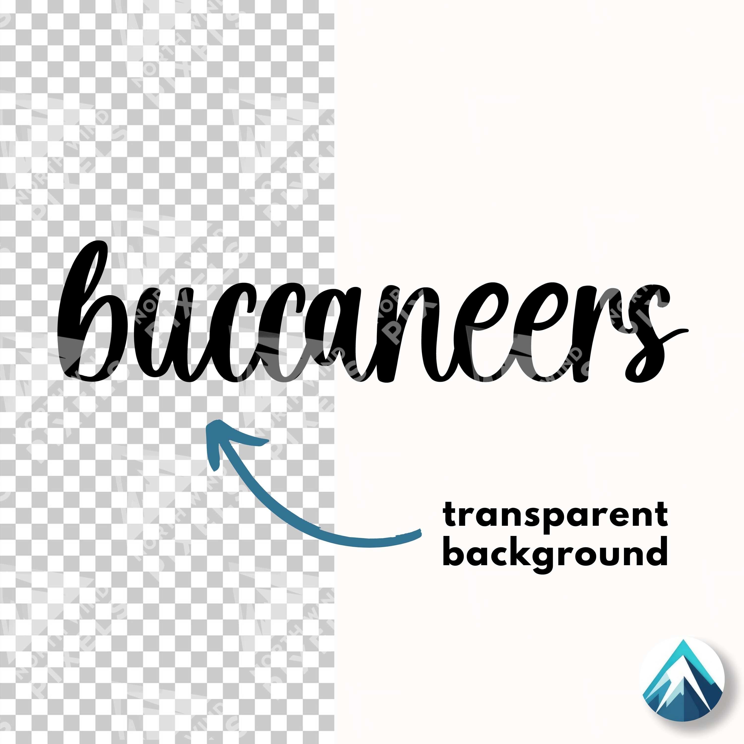 Buccaneers Digital Download, PNG and SVG Files, Clipart With ...