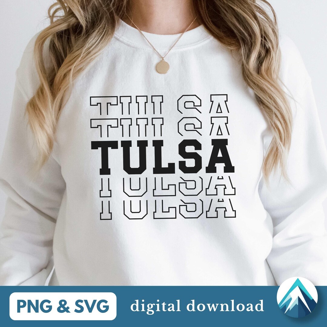 Tulsa Digital Download, PNG and SVG Files, Transparent Background ...