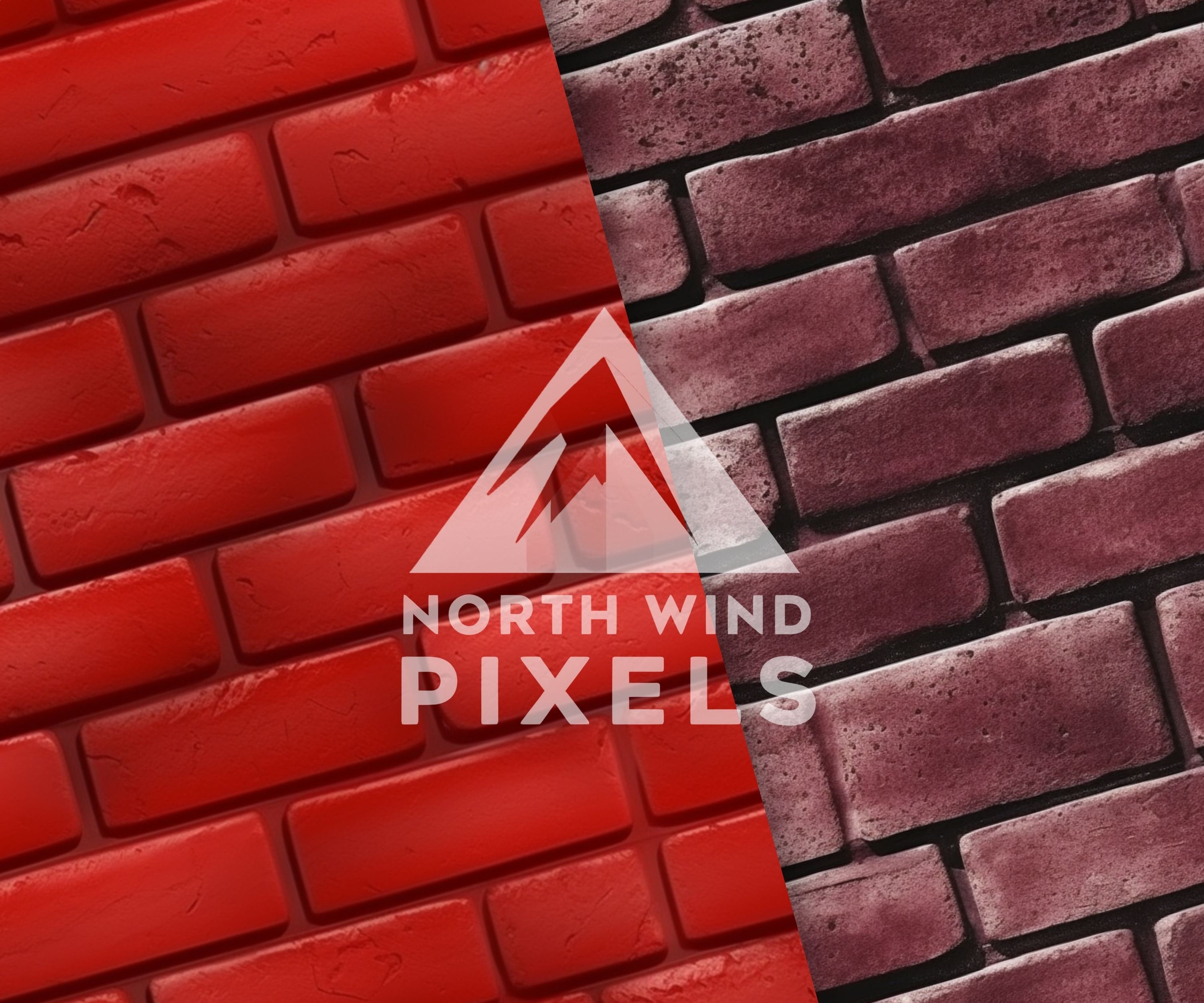 16 Red Bricks Digital Papers Seamless Patterns 12x12 JPG - Etsy