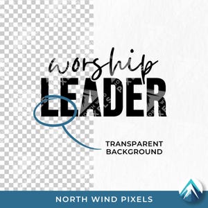 Worship Leader Digital Download, PNG and SVG Files, Transparent ...