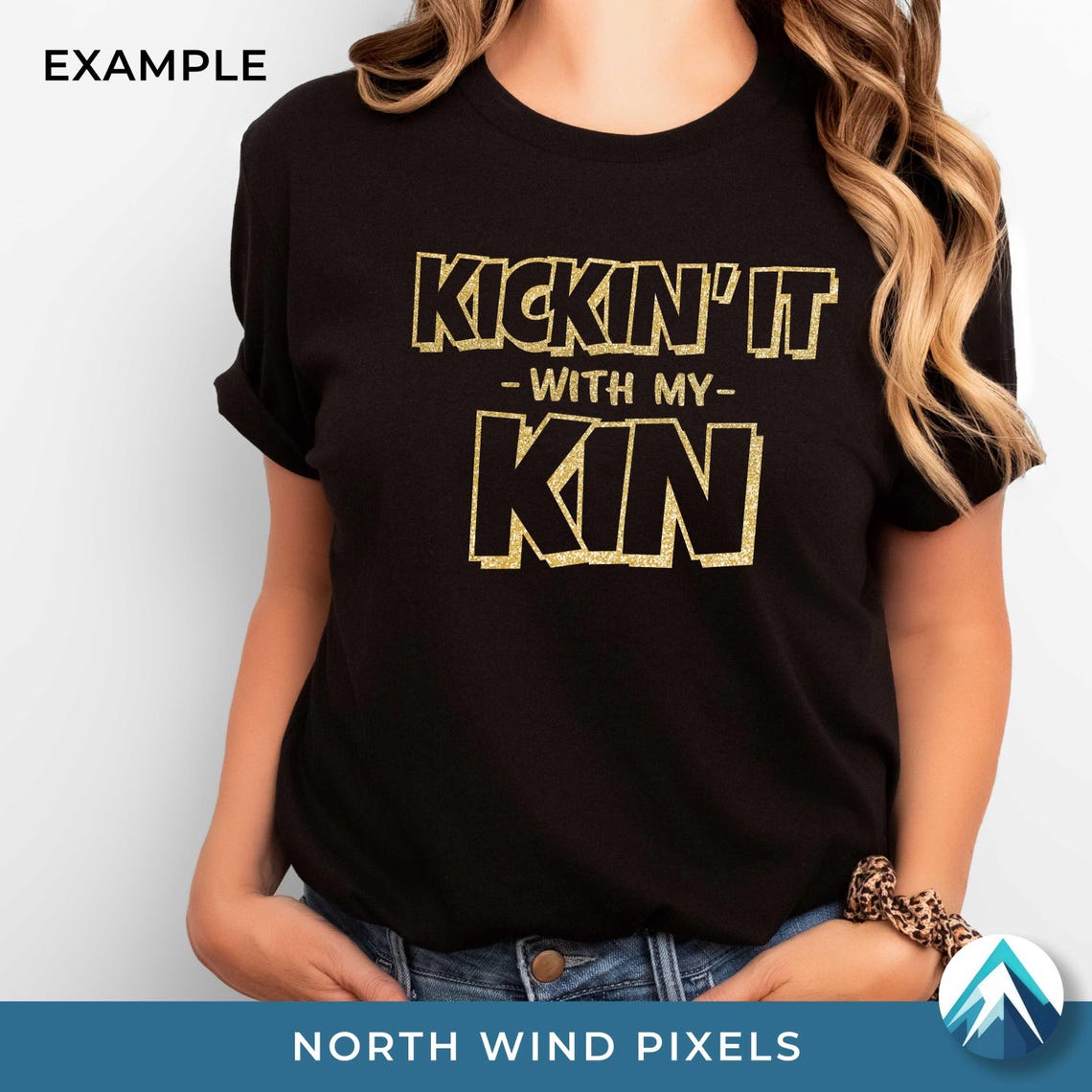 Kickin It With My Kin Digital Download, Svg Png Dxf Eps File ...