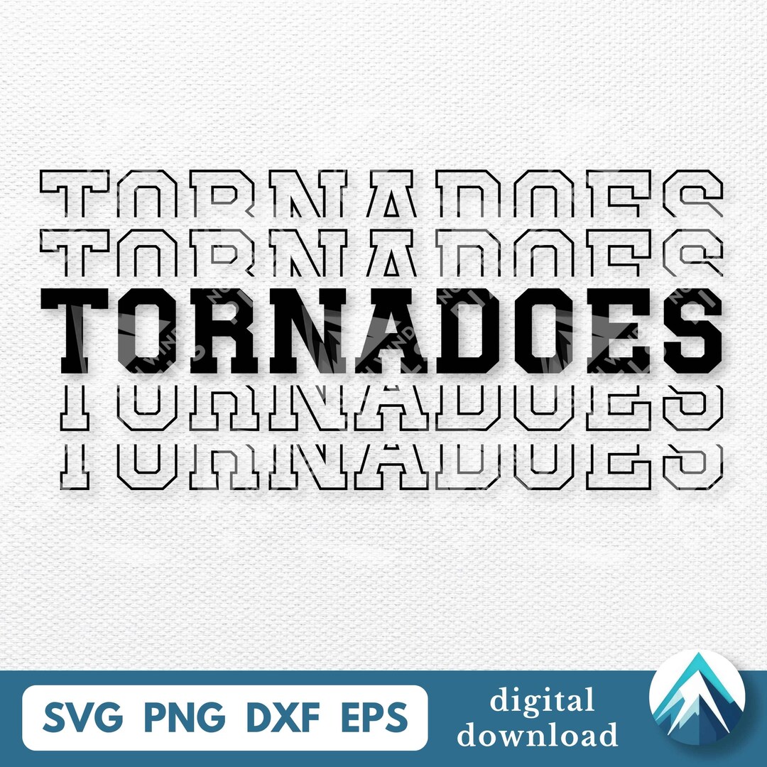 Tornadoes Digital Download, Png Svg Dxf Eps, Transparent Background ...