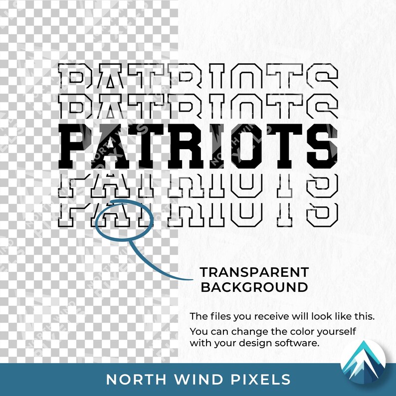 Patriots Digital Download, Svg Png Dxf Eps Files, Transparent Clipart ...