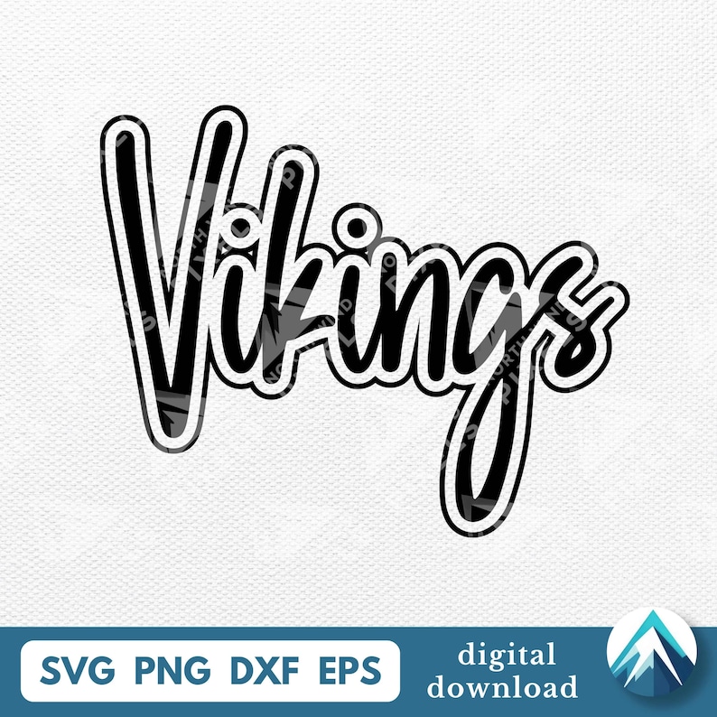 Vikings Digital Download, Svg Png Dxf Eps Files, Clipart With ...