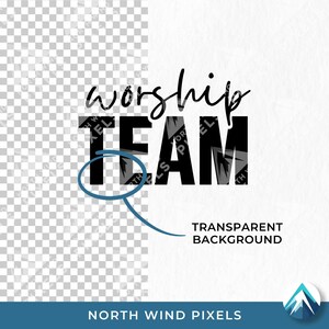 Worship Team Digital Download, PNG and SVG Files, Layered With ...