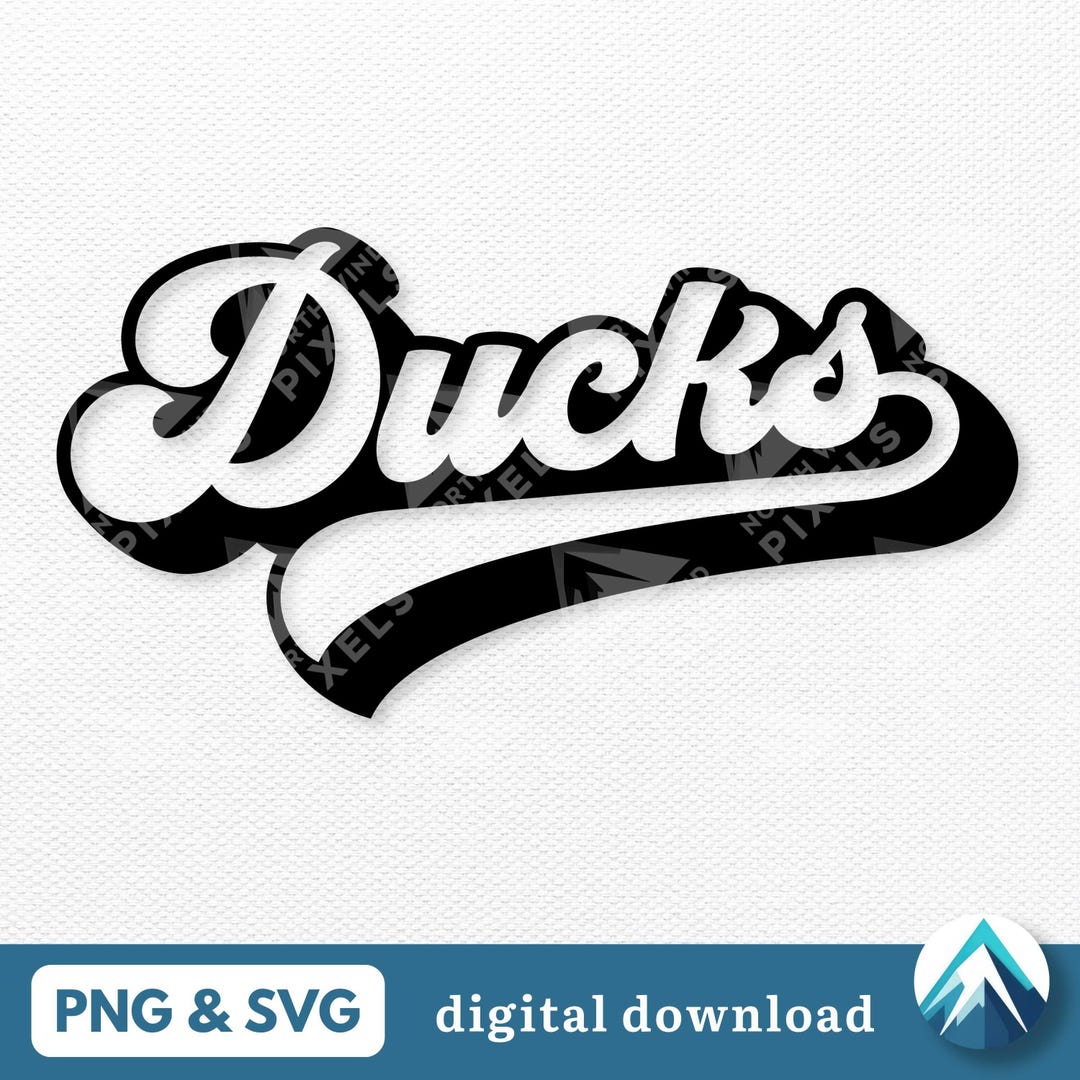 Sporty Ducks Digital Download, PNG and SVG File, Transparent Clipart ...