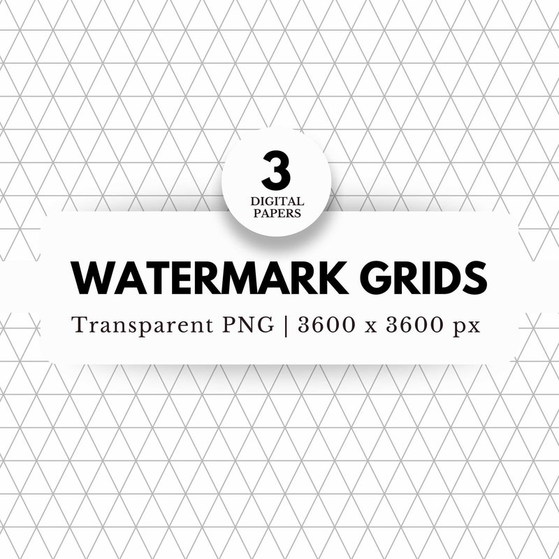 Watermark Grid - Etsy