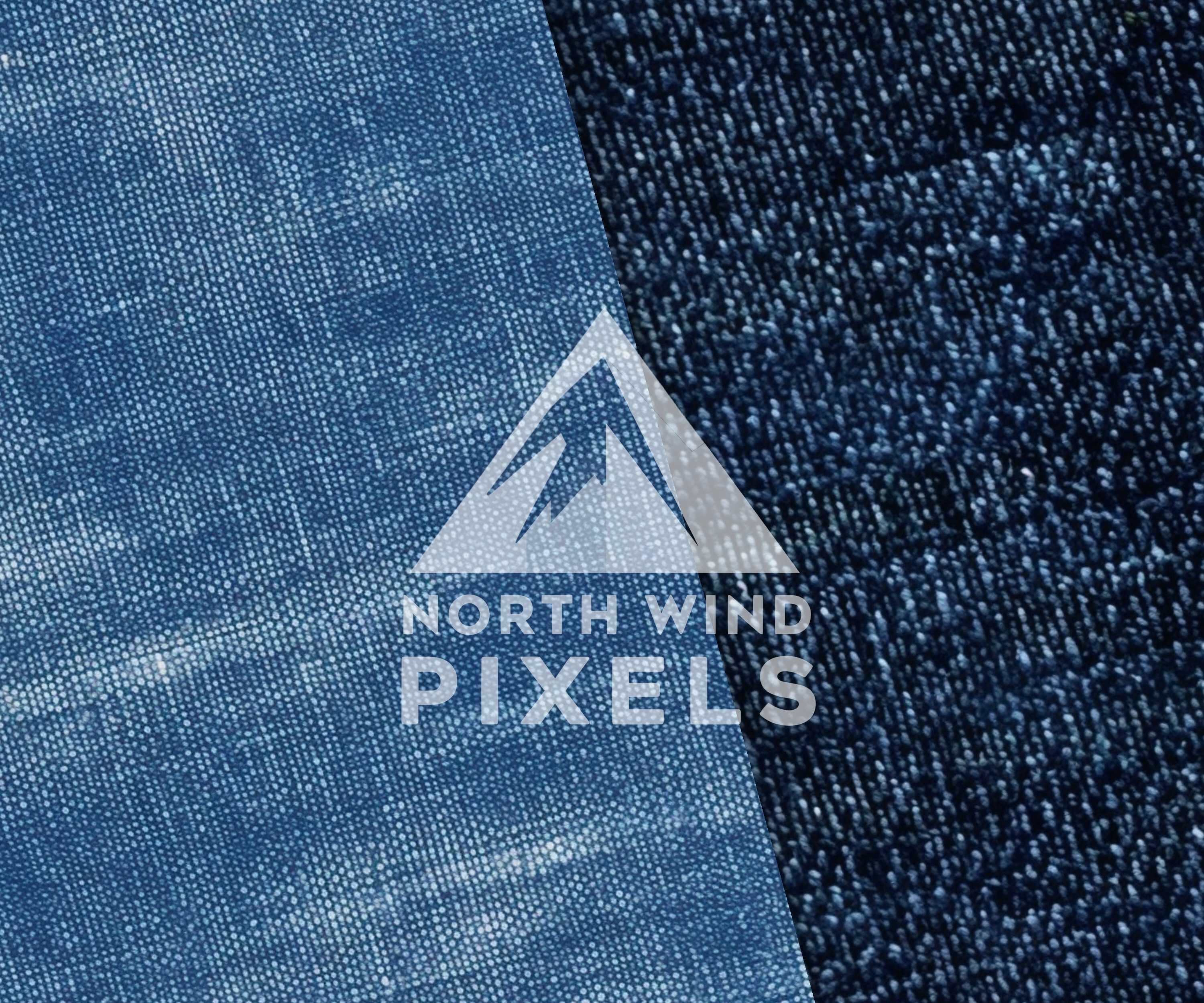 12 Blue Jean Denim Digital Paper Pack, Seamless Patterns, 12x12 ...