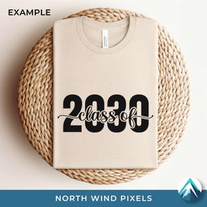 Class of 2030 Digital Download, Svg Png Dxf Eps Files, Transparent With ...