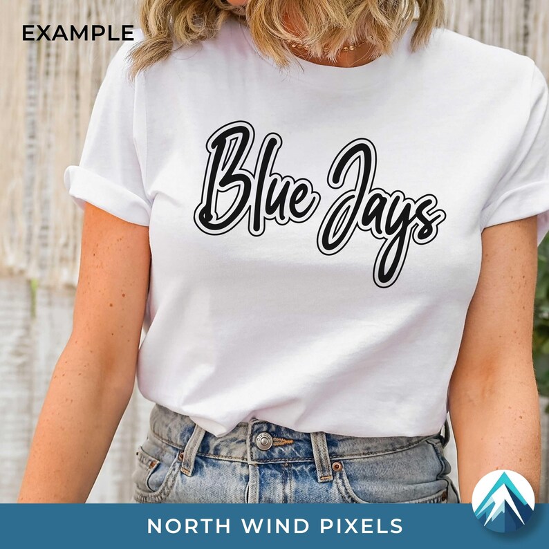 Blue Jays Digital Download, Png Svg Dxf Eps Files, Transparent ...