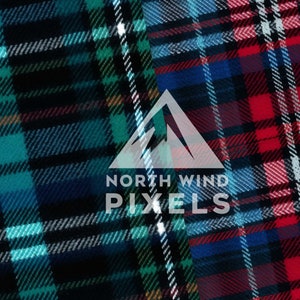 12 Scottish Tartans Digital Paper Bundle, Seamless Pattern, 12x12, JPG ...