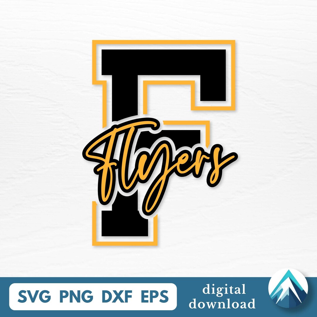 Flyers Digital Download With a Signature College Style, Svg Png Dxf Eps ...