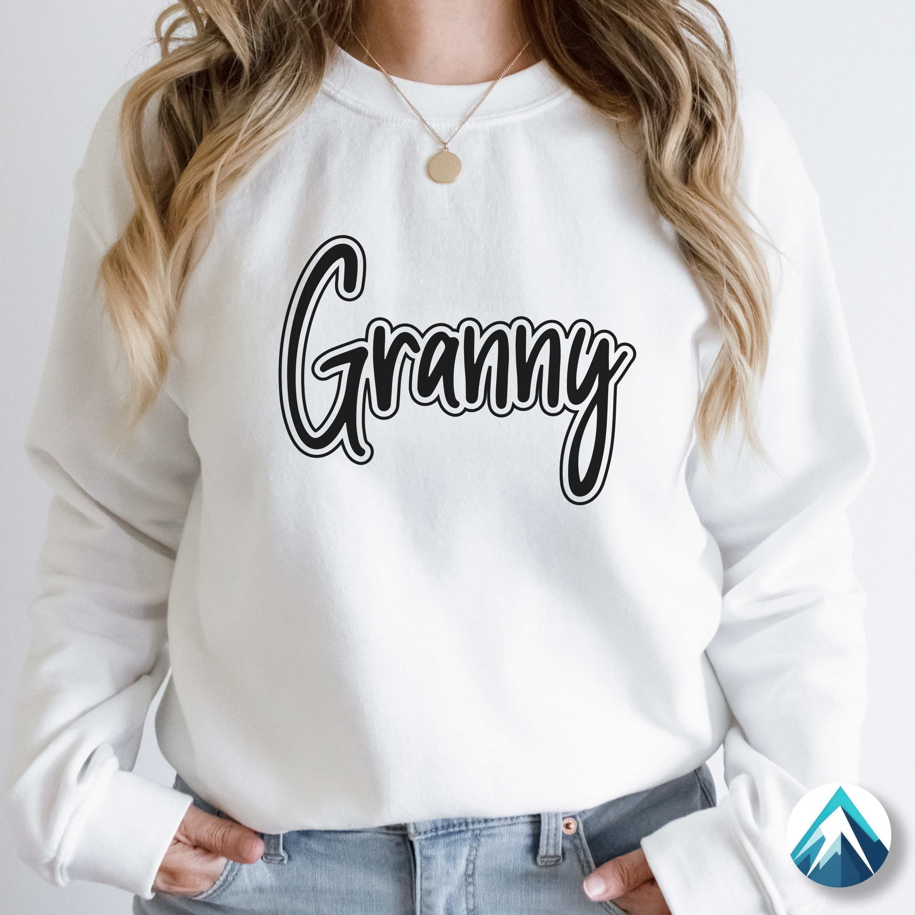 Granny Digital Download, PNG and SVG Files, Transparent Background ...