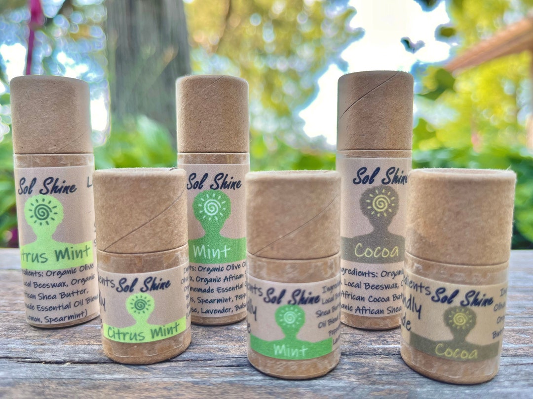 100% Natural Eco Lip + Body Balm | Chapstick .35oz - Etsy