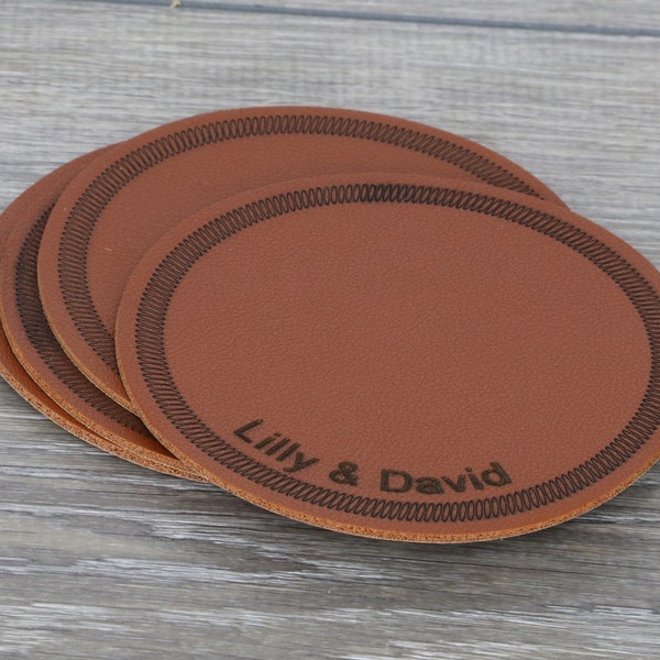 Pu Leather Coaster - Etsy