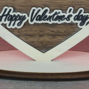 Valentine's Day, Personalized Heart Sign, Hand Made & Lase Engraved and ...