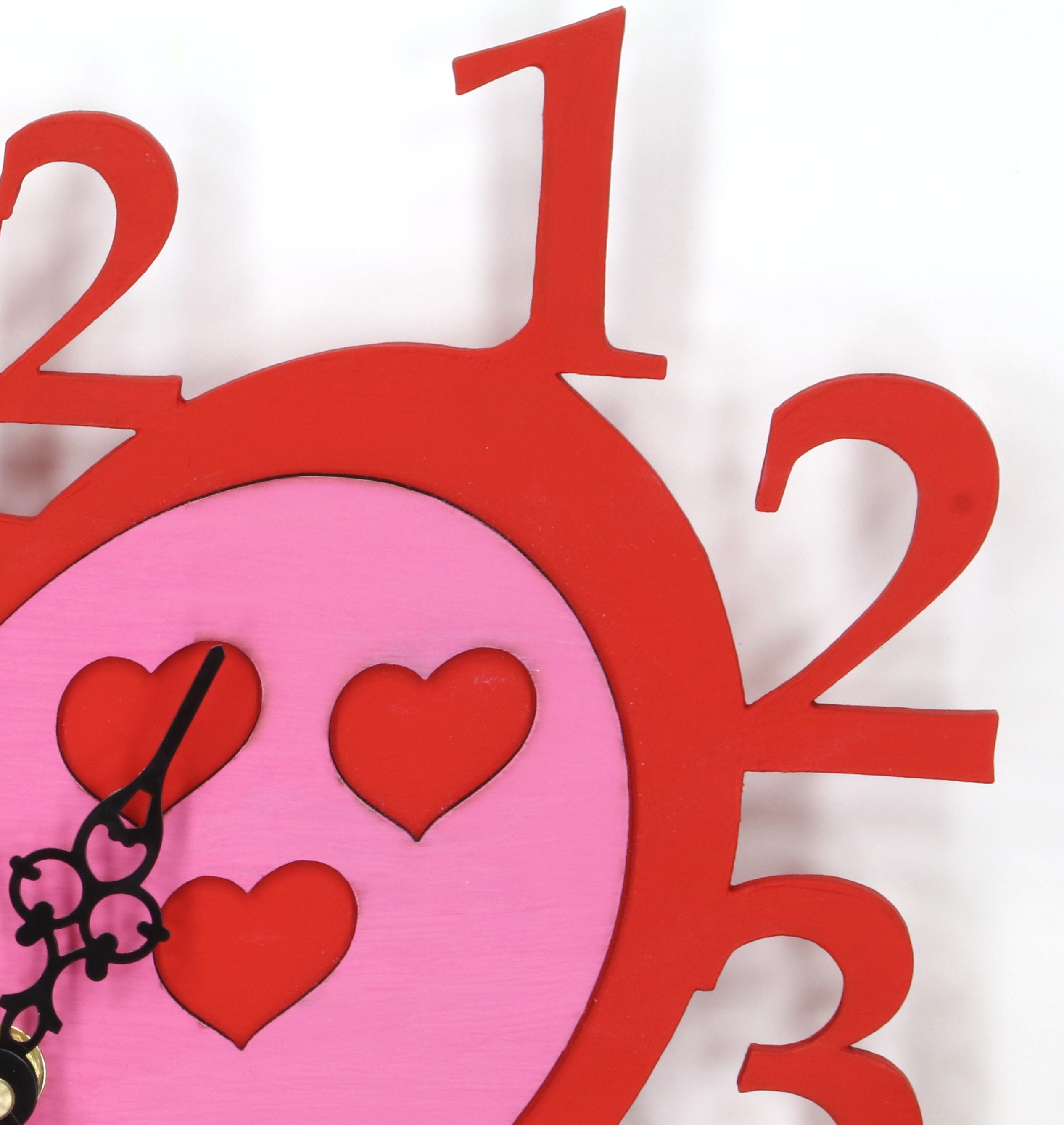 Personalized Wooden Wall Clock, LOVE IS LOVE, Valentine's Day Clock ...