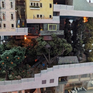 Super Detailed Concept Skyscraper Handcrafted Custom Model. N-scale (1: ...