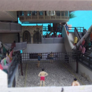 Super Detailed Concept Skyscraper Handcrafted Custom Model. N-scale (1: ...