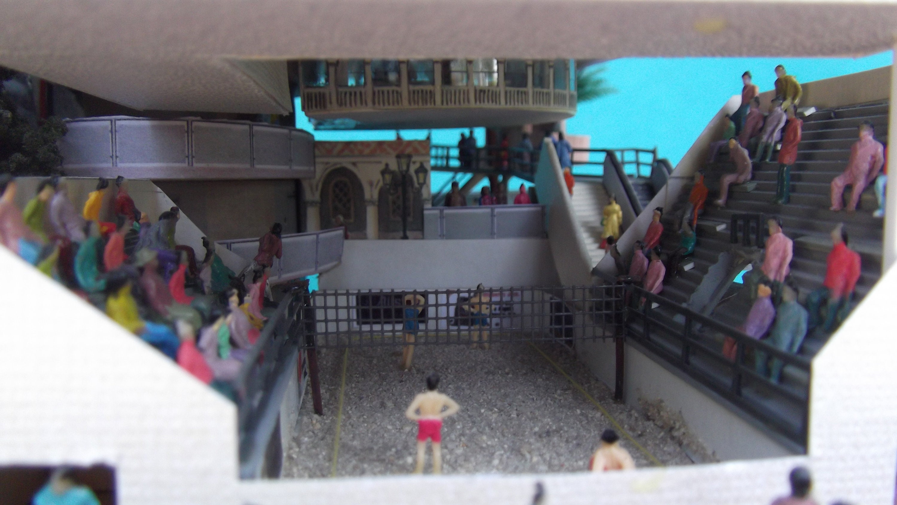 Super Detailed Concept Skyscraper Handcrafted Custom Model. N-scale (1: ...