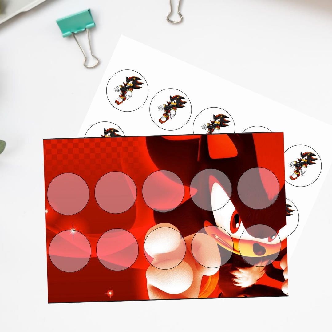 Sonic Token Board - Etsy