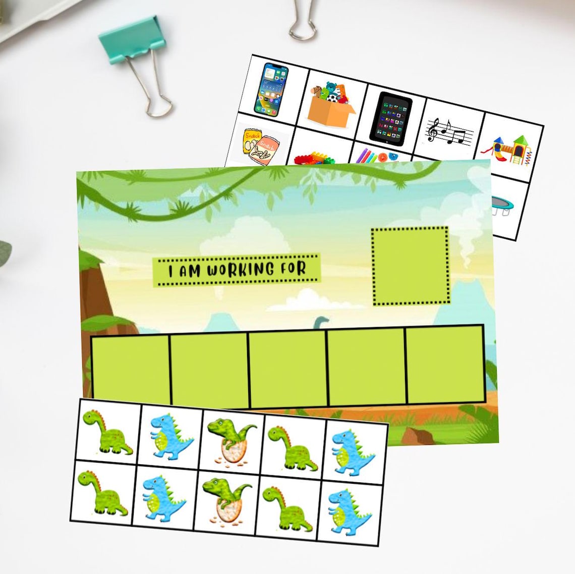 Dinosaur Token Board - Etsy