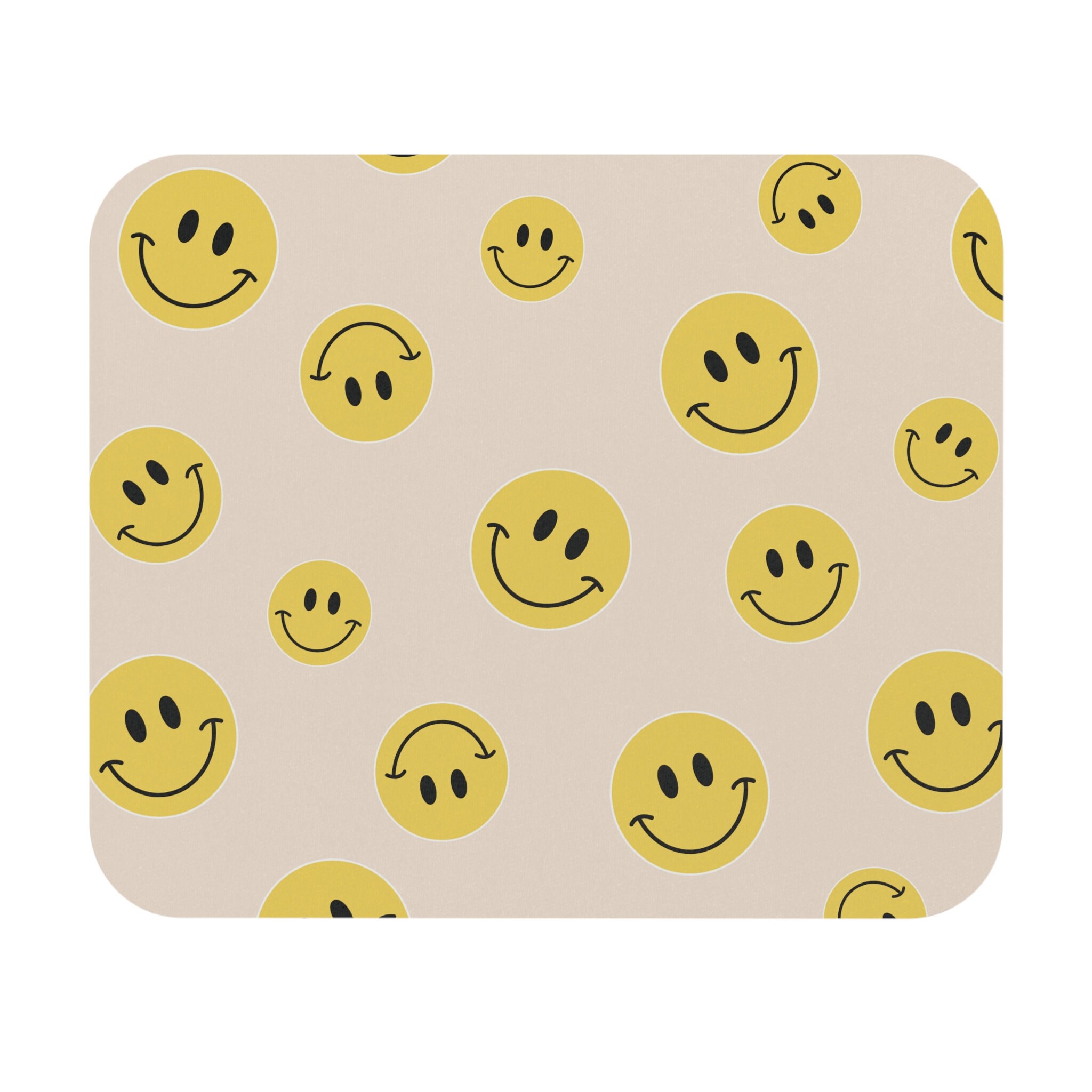 Smiley Face Mouse Pad rectangle - Etsy
