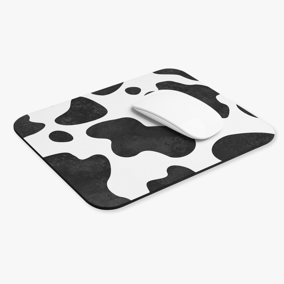 Cow Print Mouse Pad rectangle - Etsy