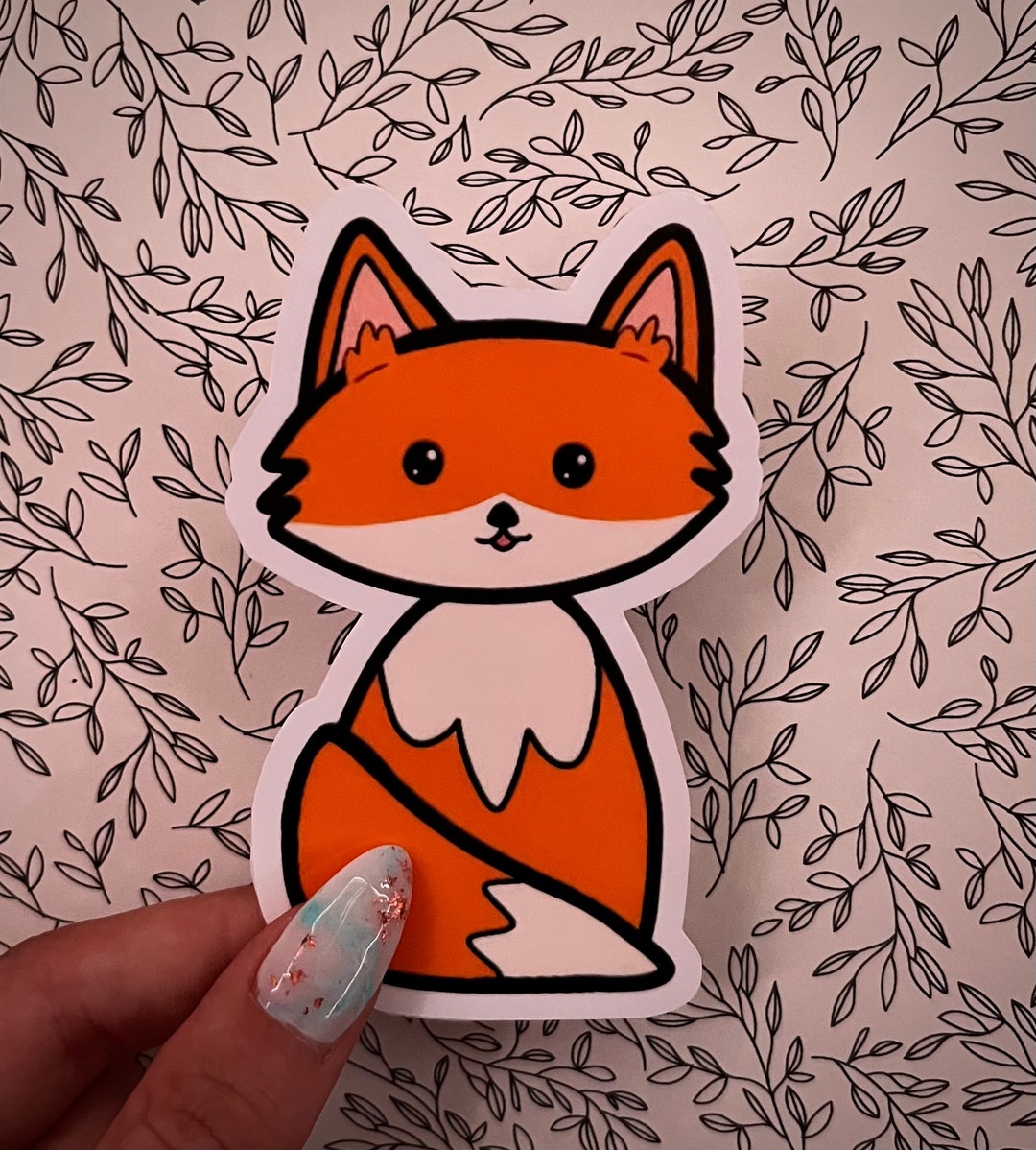 Fran the Fox Sticker - Etsy