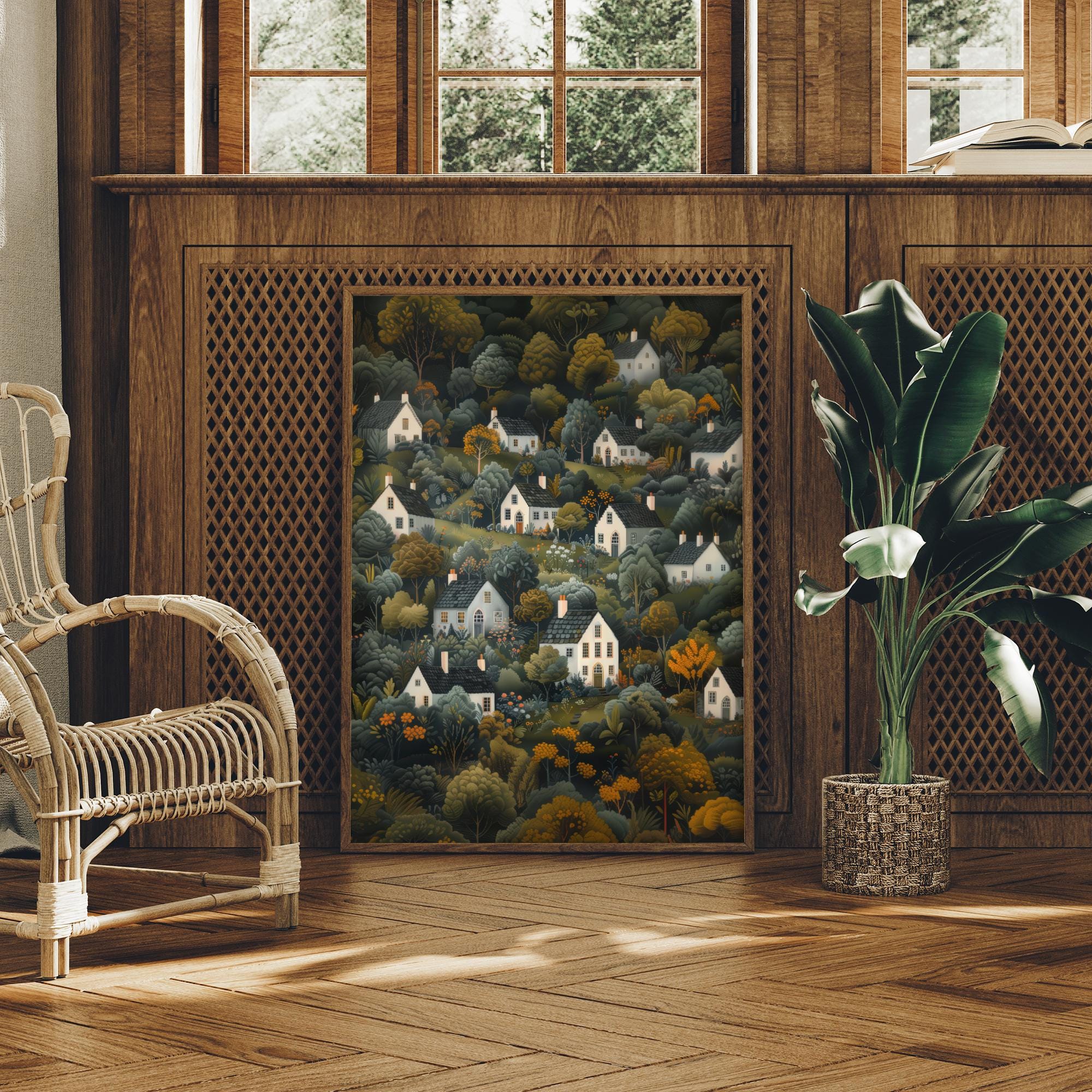 Arte de William Morris: Vilas Brancas | Decoração Botânica Mediterrânea ...