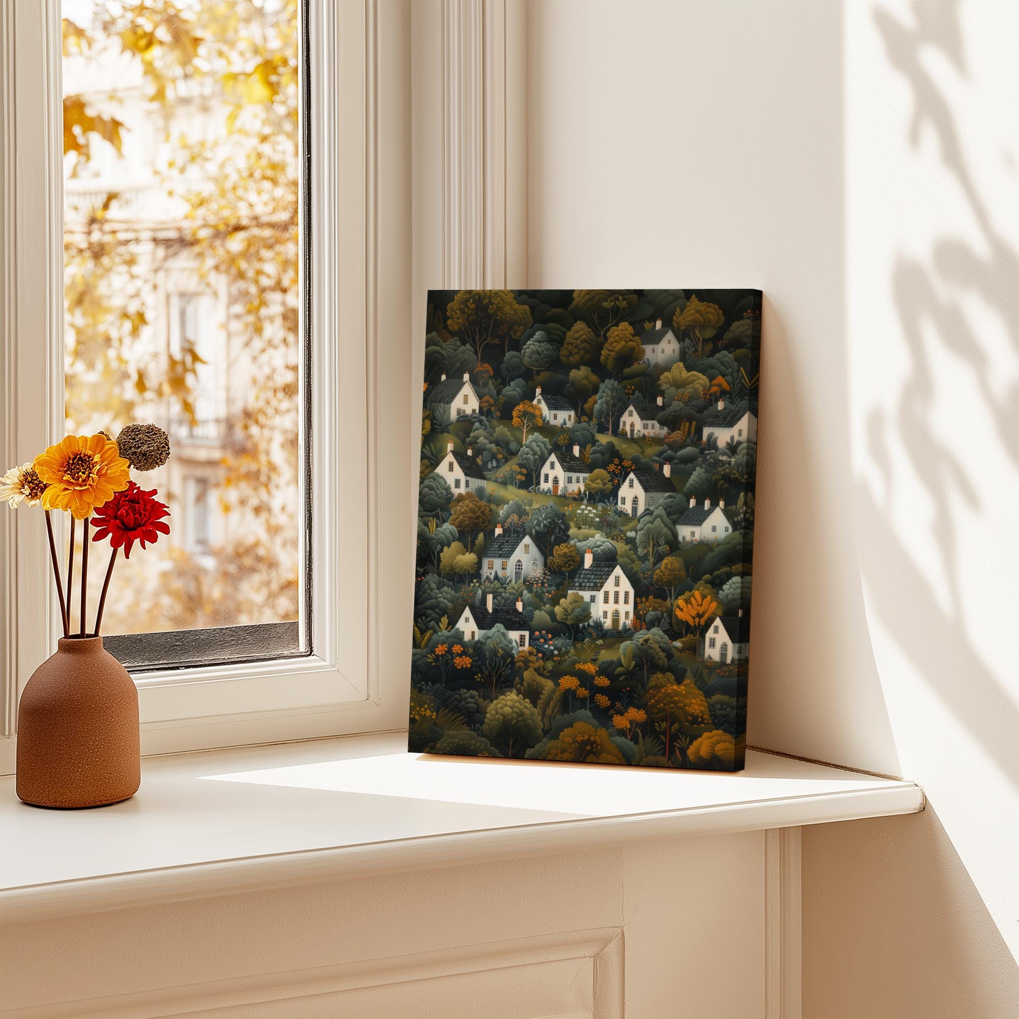 Arte de William Morris: Vilas Brancas | Decoração Botânica Mediterrânea ...