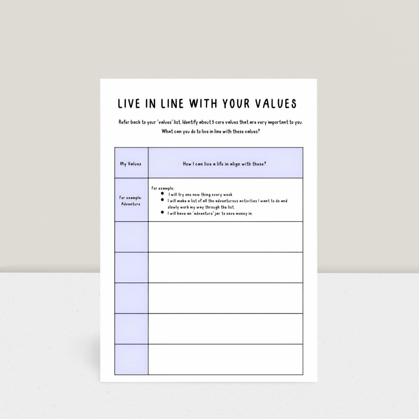 A Bundle of Mental Health Printable Posters and Worksheets, Therapy ...