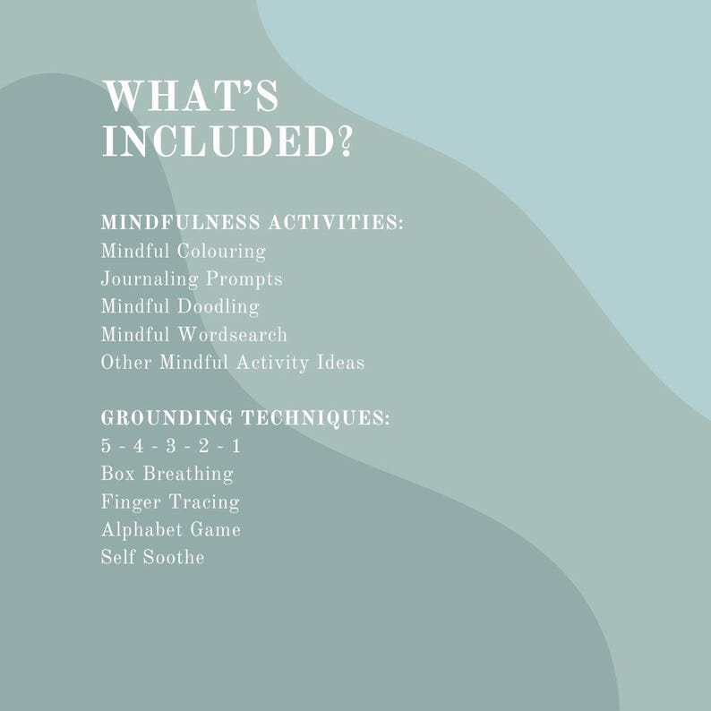 Mindfulness Handouts & Grounding Exercises | Mindfulness Digital ...